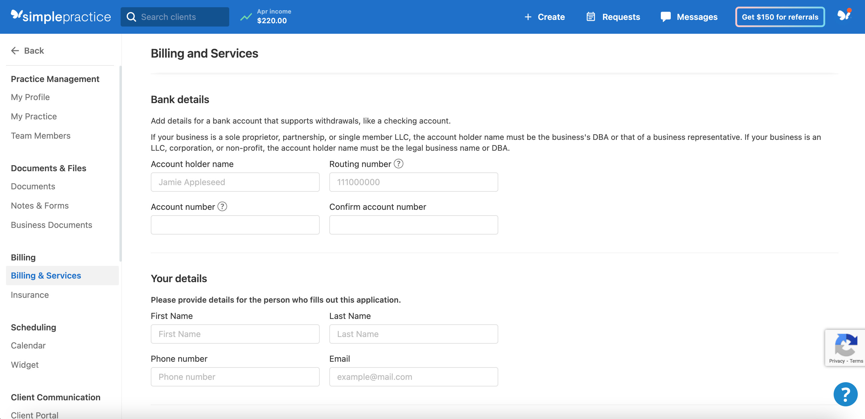 Getting started with Online Payments – SimplePractice Support