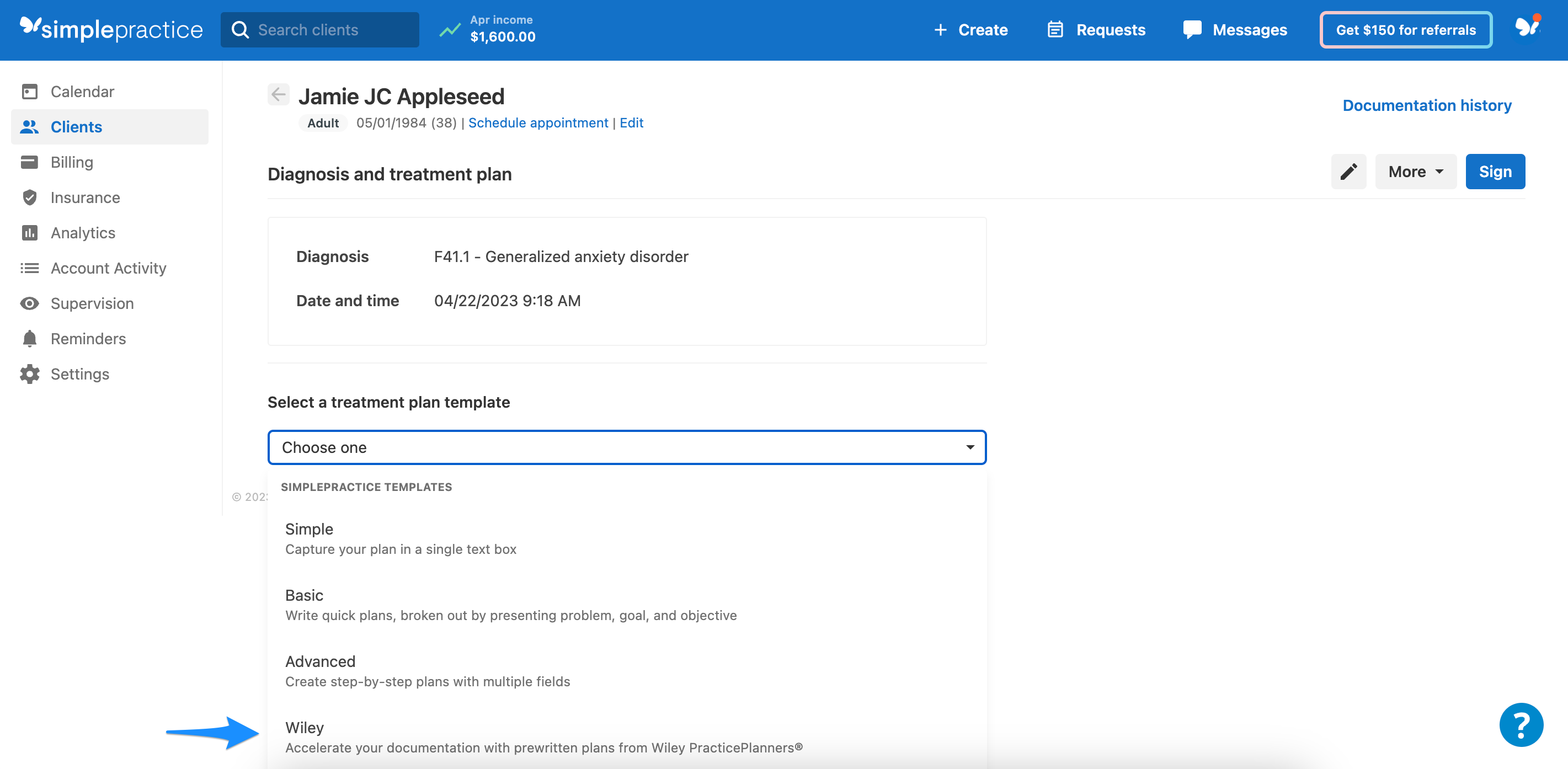 Using Wiley Treatment Planners – SimplePractice Support
