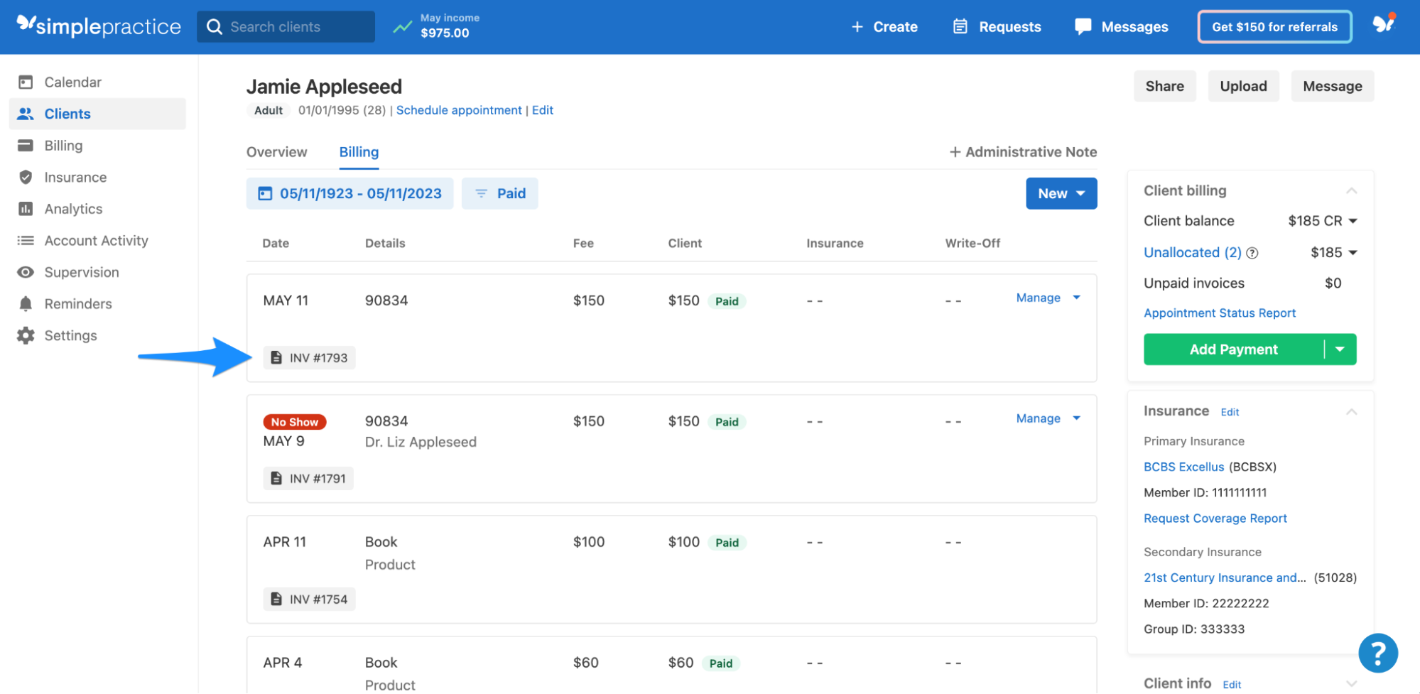 Best practices for time-of-session billing – SimplePractice Support