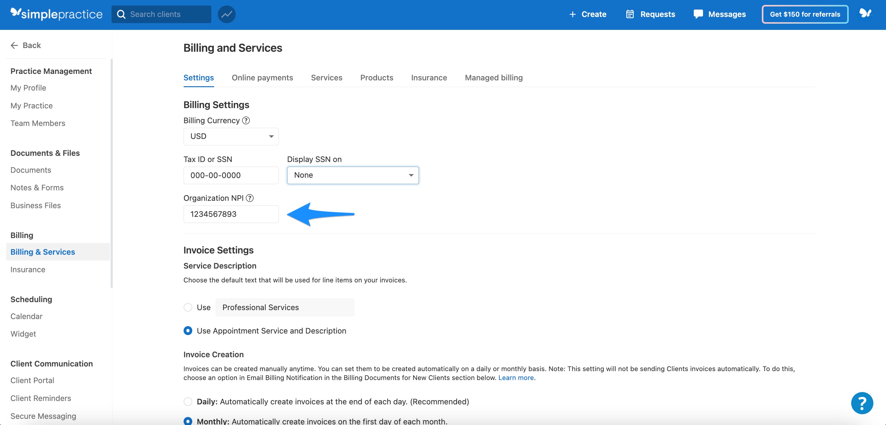 Getting started with insurance billing – SimplePractice Support