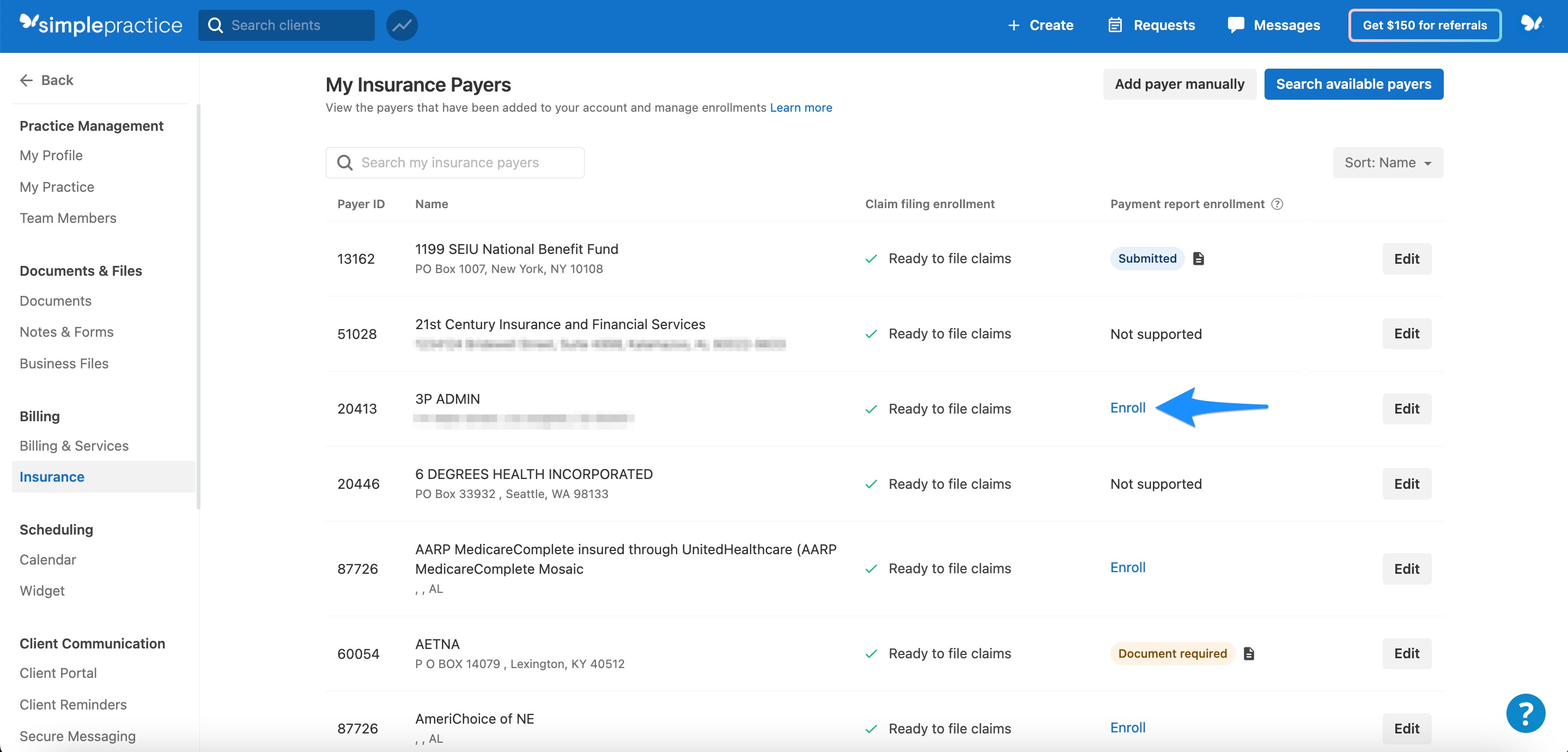 Getting started with insurance billing – SimplePractice Support
