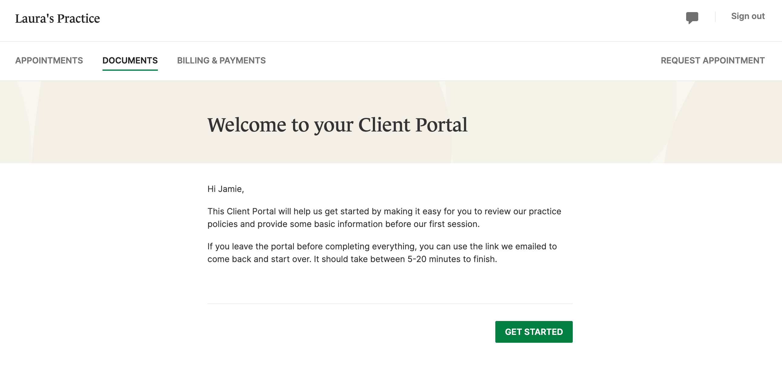 Setting up the Client Portal – SimplePractice Support