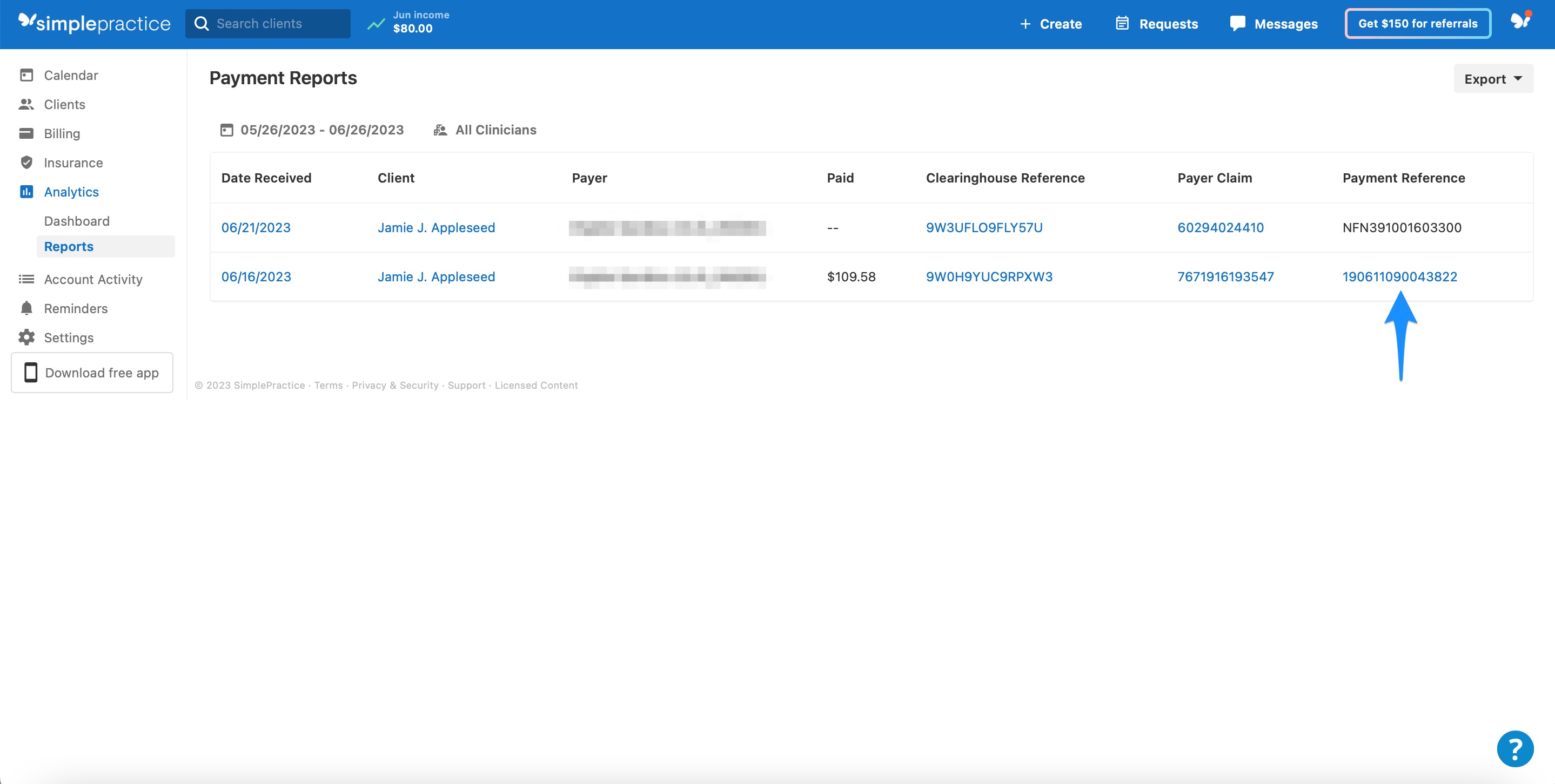Understanding your insurance reports – SimplePractice Support
