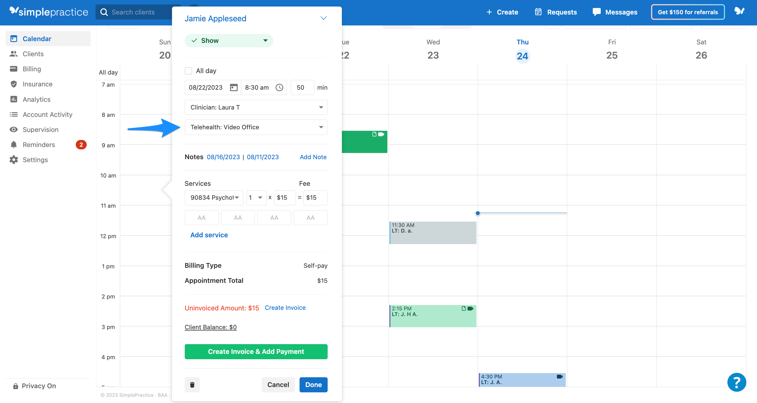Managing your Availability FAQs – SimplePractice Support