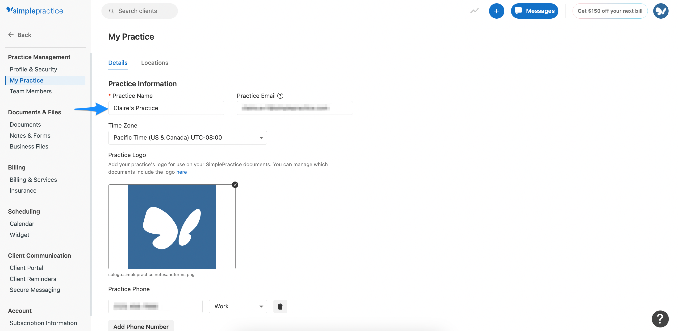 Enabling online appointment requests – SimplePractice Support