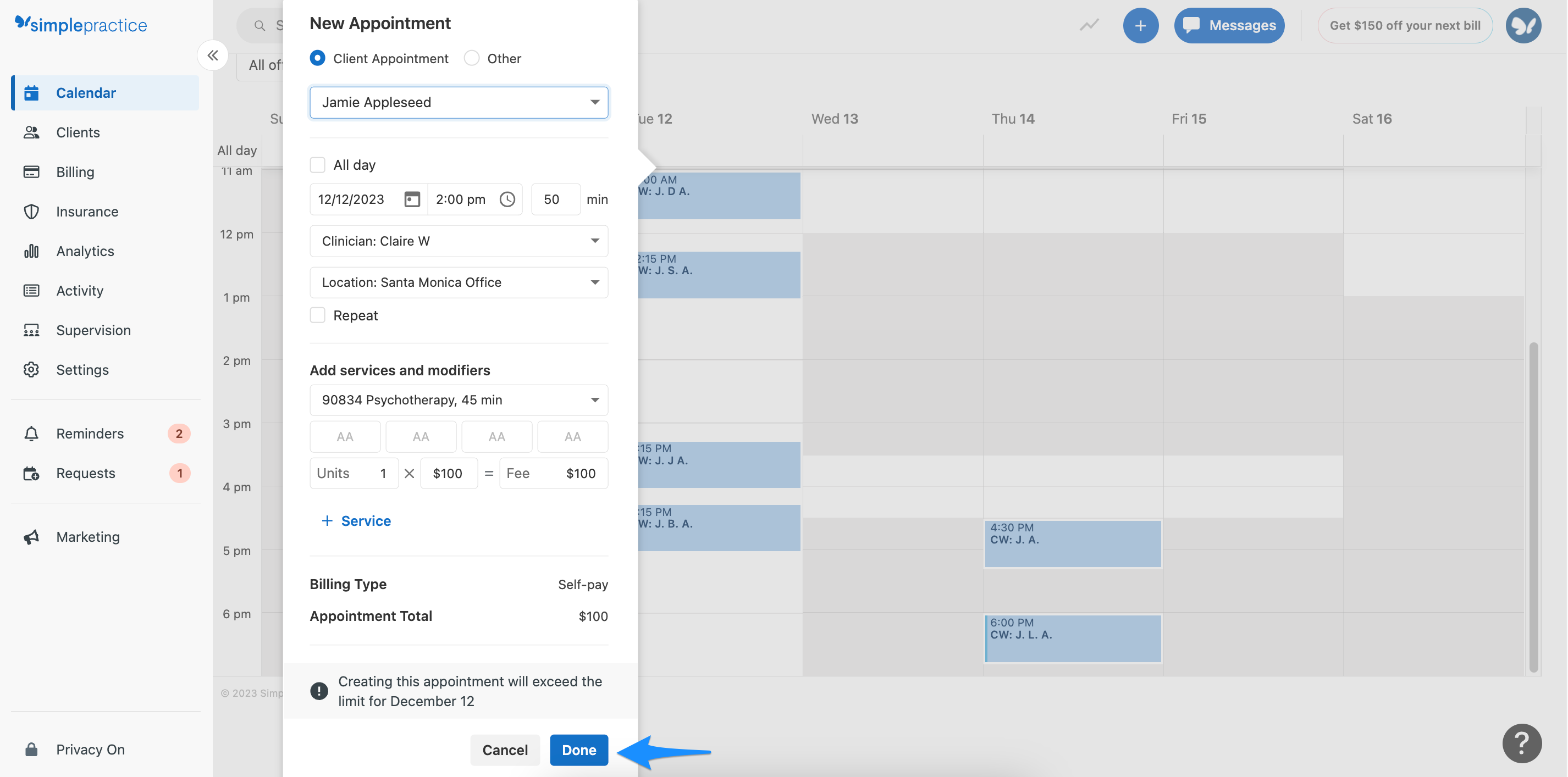 Managing your availability FAQs – SimplePractice Support