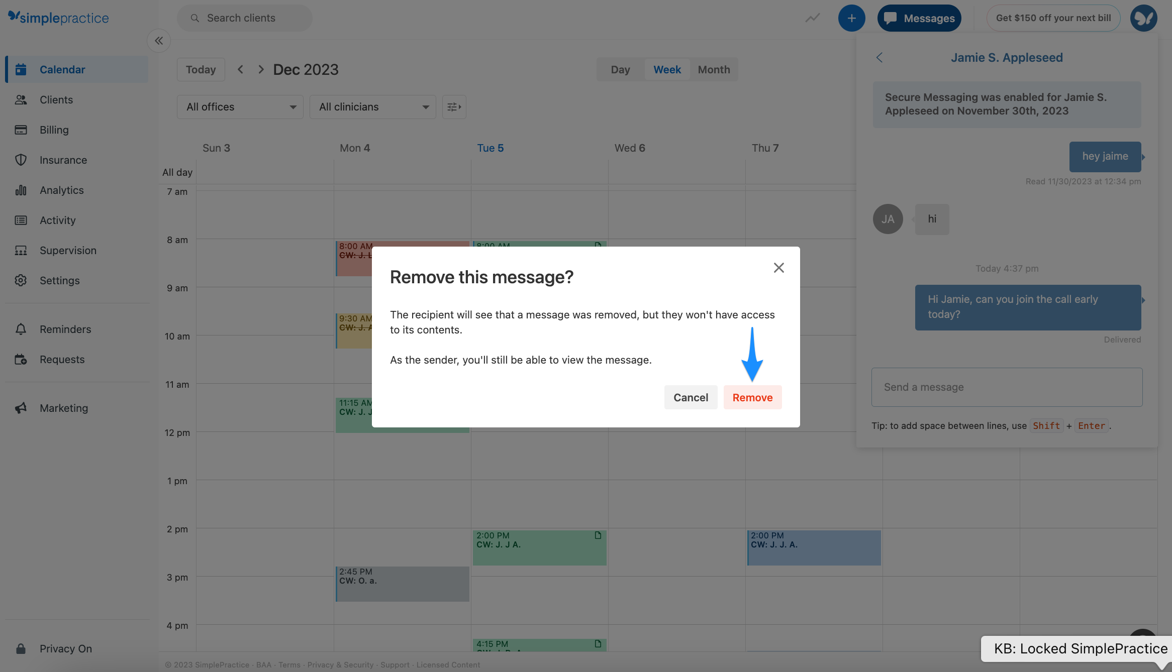 Getting started with Secure Messaging – SimplePractice Support