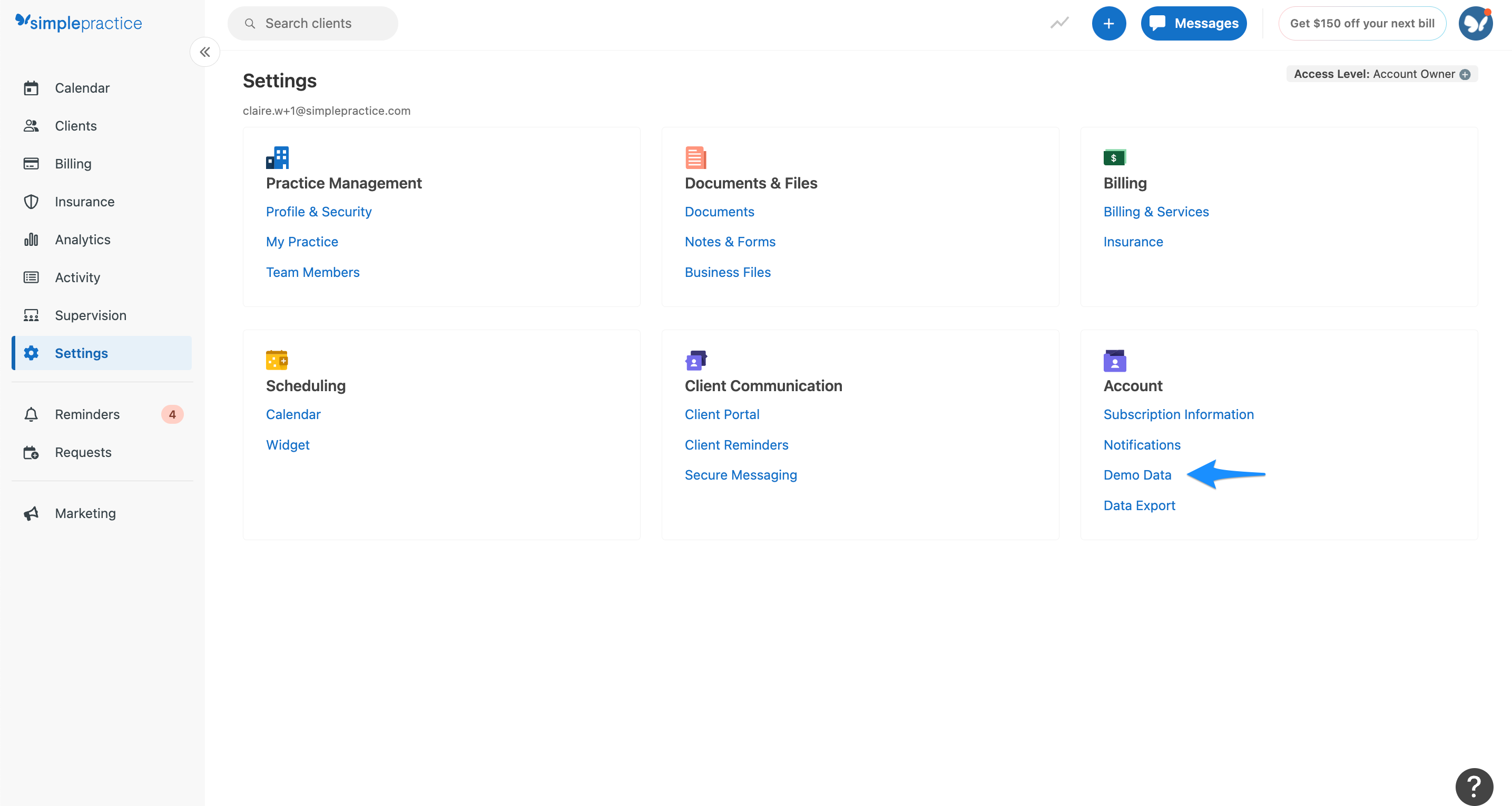 Adding a new client and navigating your Clients and contacts list – SimplePractice Support
