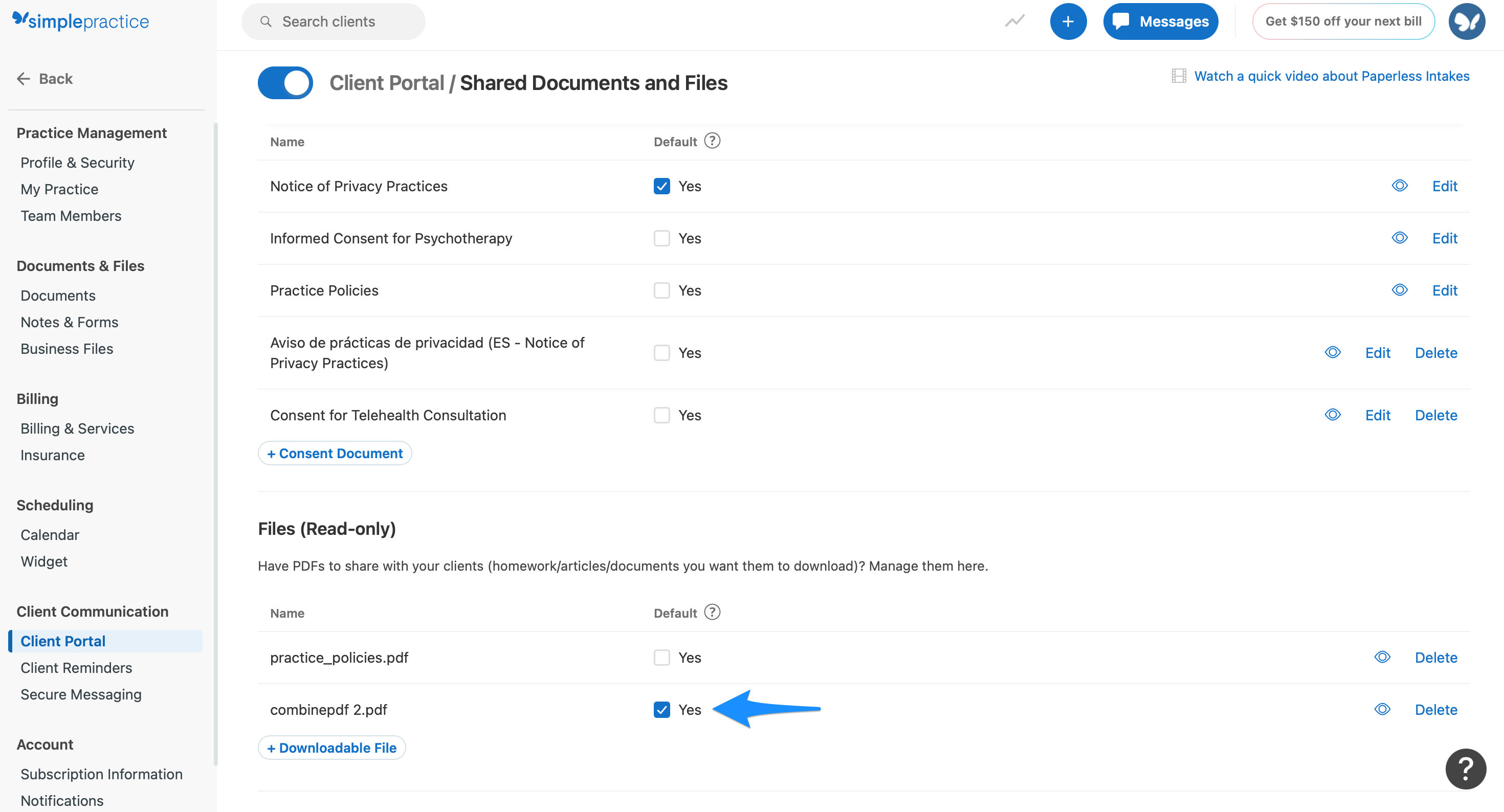 Setting up the Client Portal – SimplePractice Support