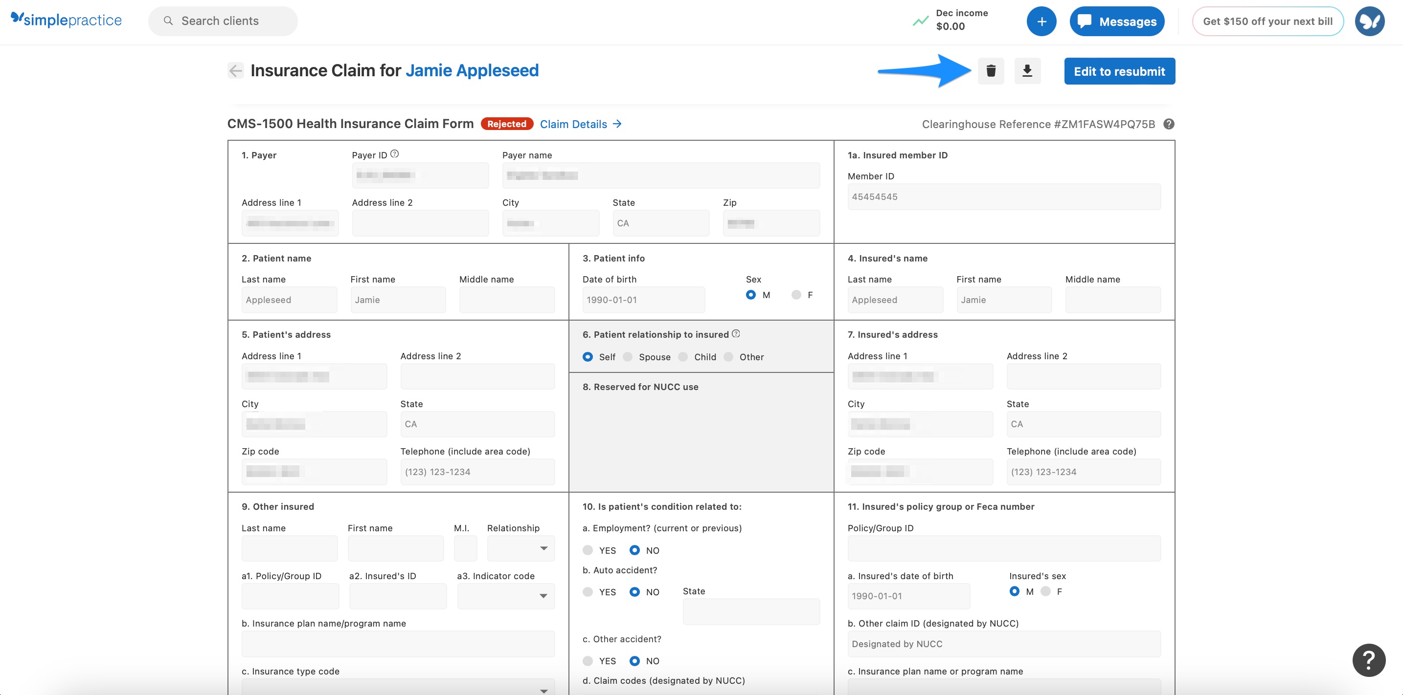 Identifying your taxonomy code for claims – SimplePractice Support
