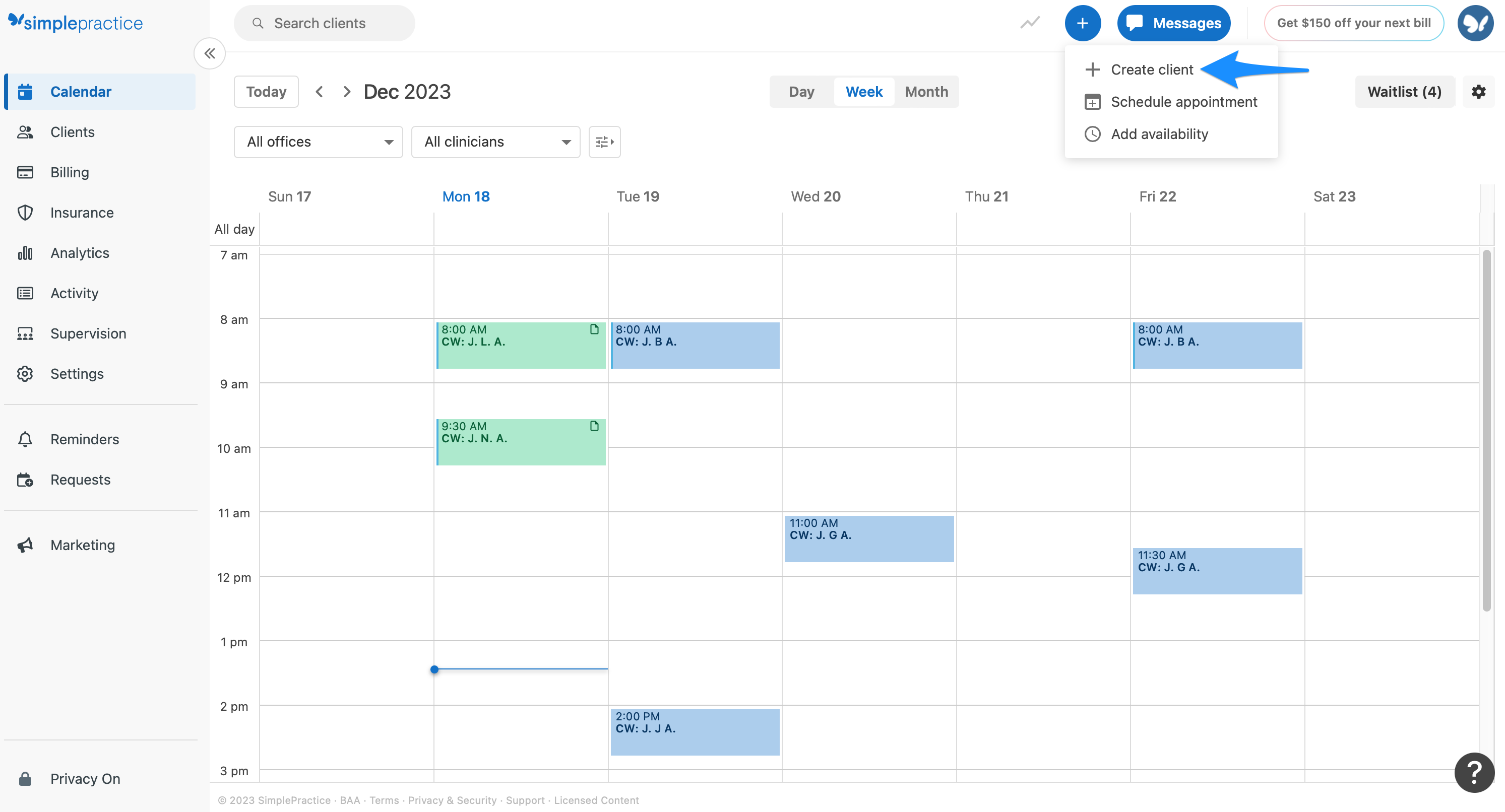 Sending Intake Forms And Documents To Clients Simplepractice Support