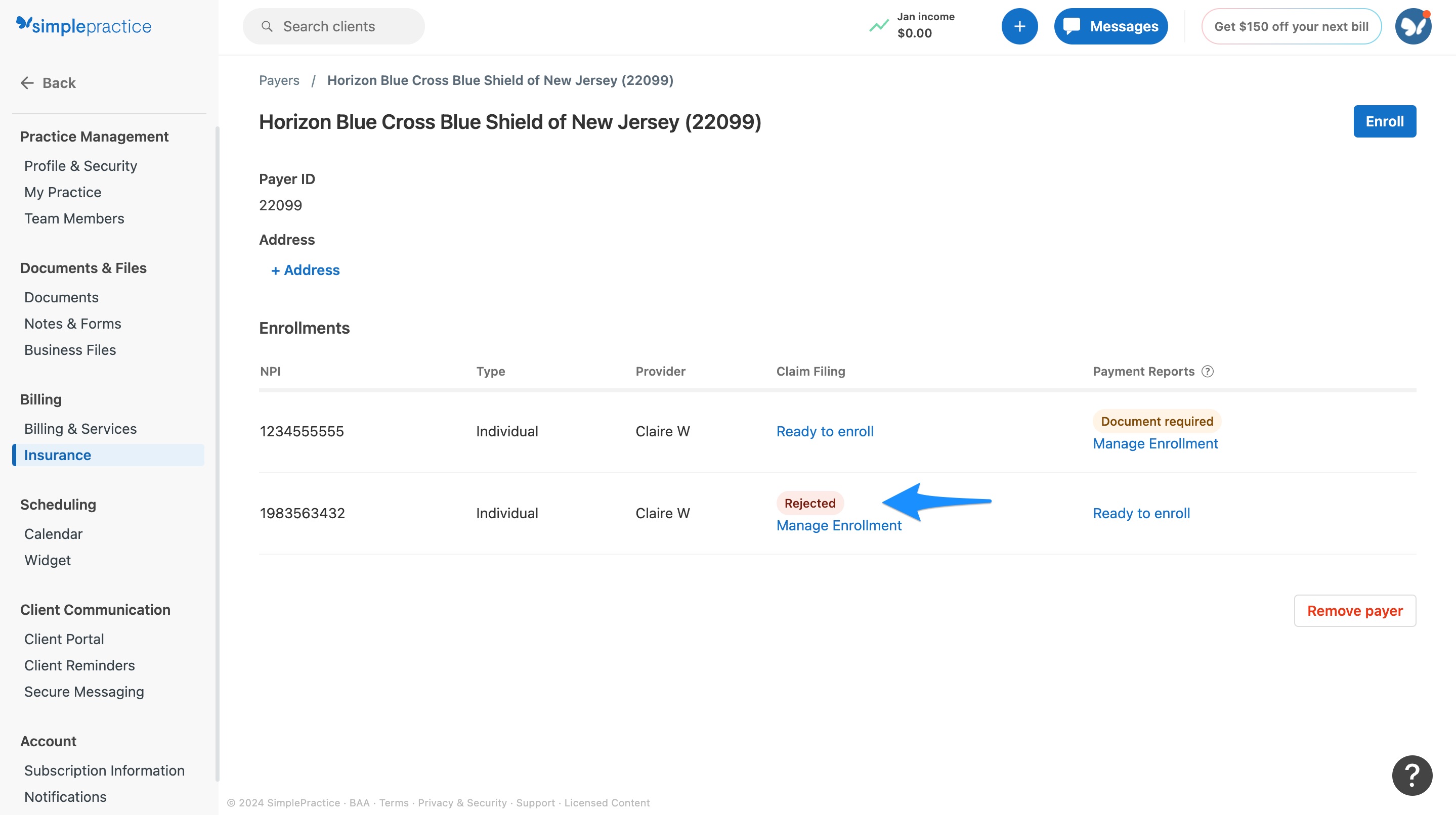 Enrollment FAQs – SimplePractice Support