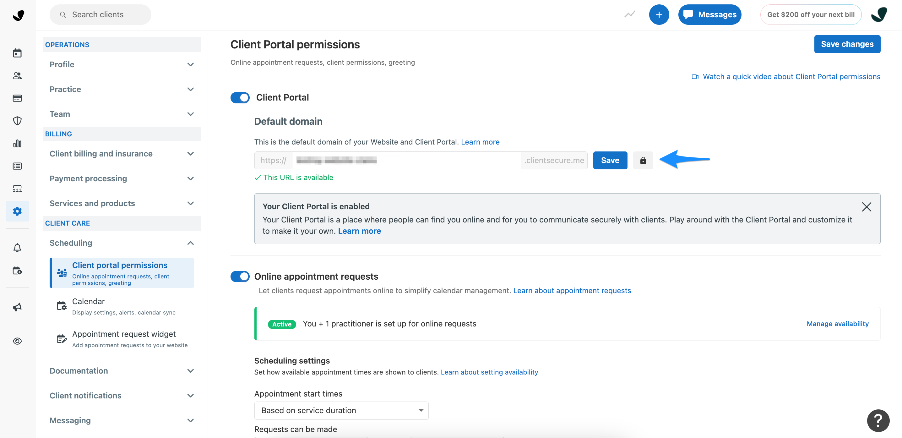 Setting up the Client Portal – SimplePractice Support