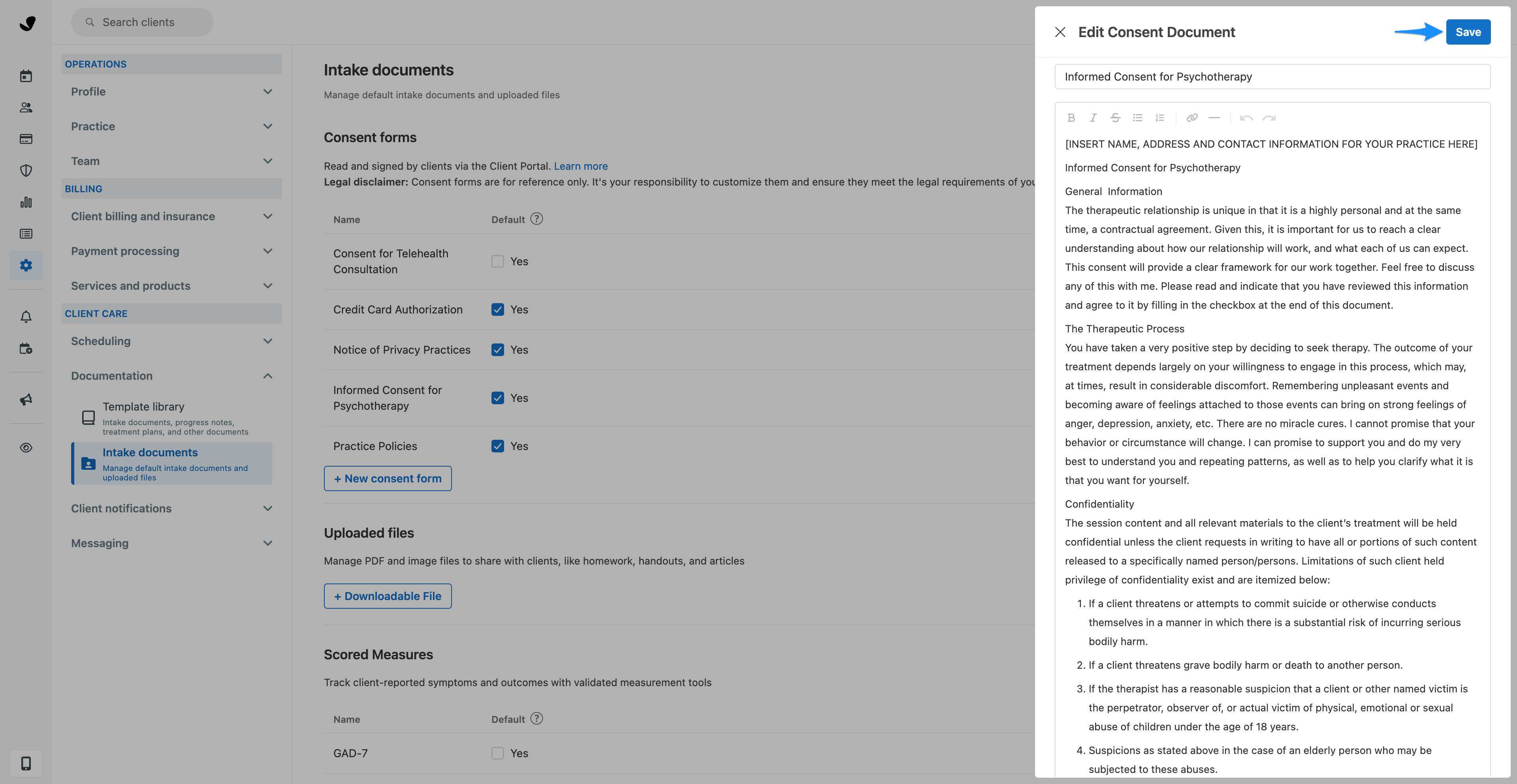 Setting up the Client Portal – SimplePractice Support