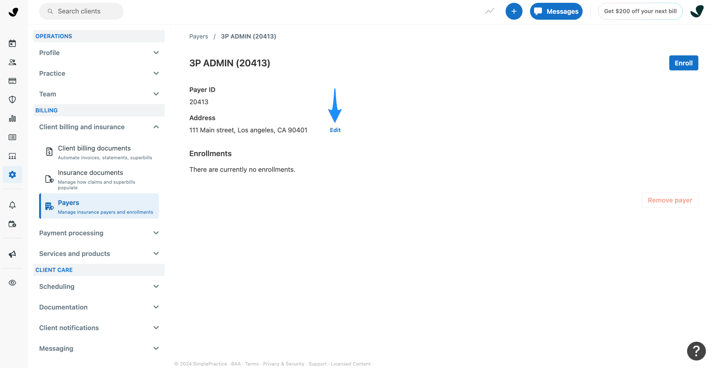 Adding insurance payers and selecting the correct payer ID ...