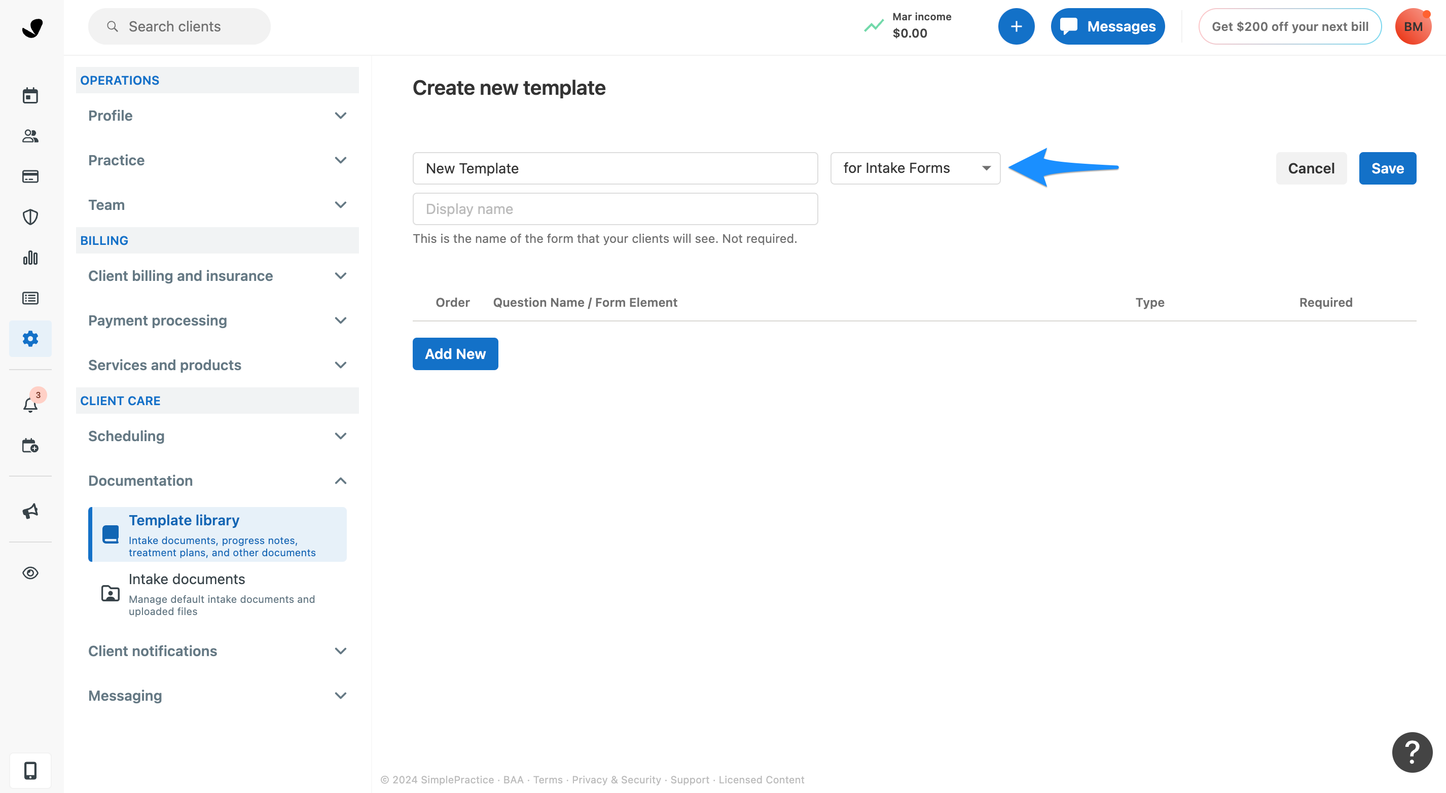 Managing consent forms and intake documents – SimplePractice Support