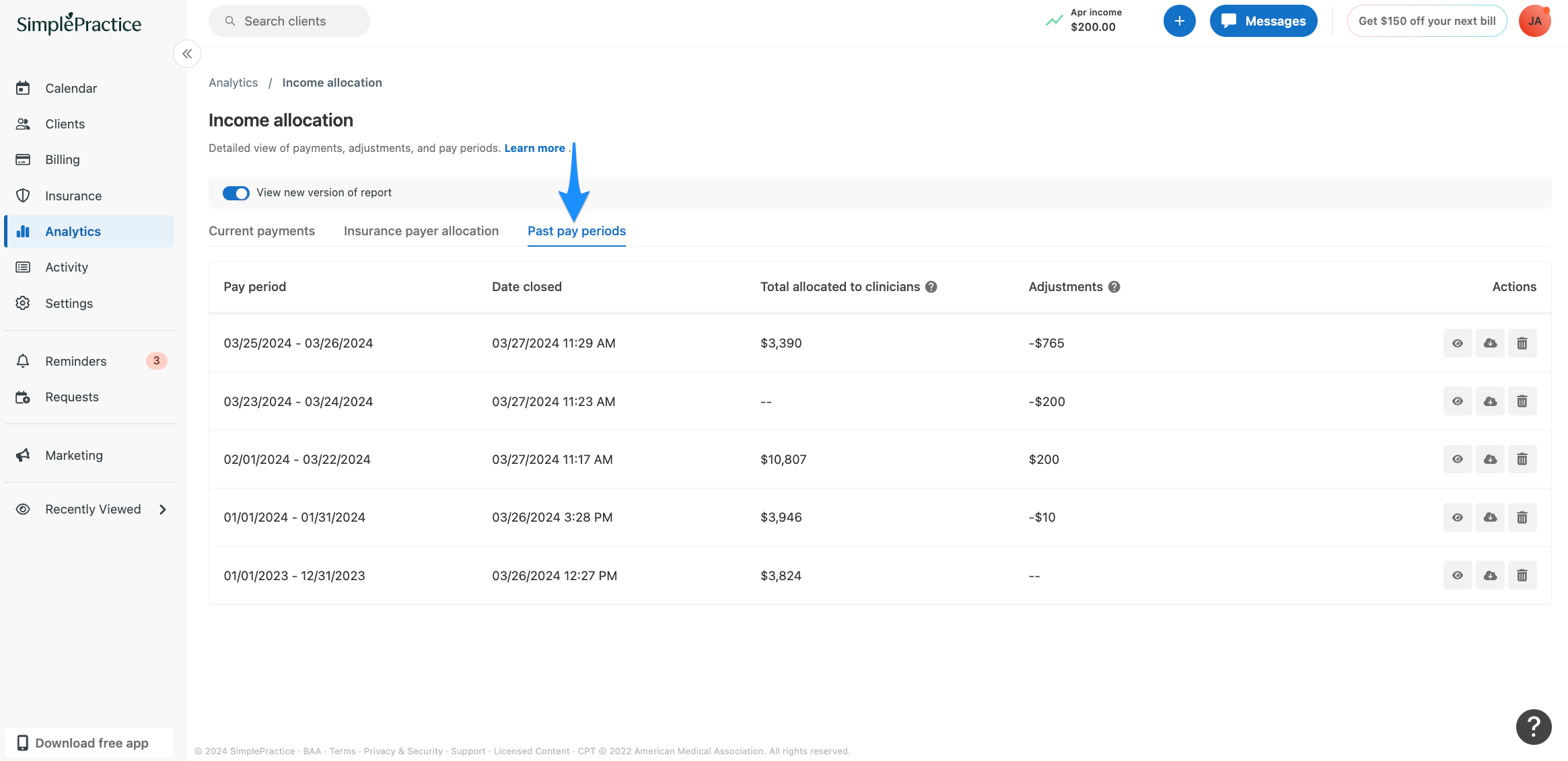 Calculating payroll for group practices – SimplePractice Support