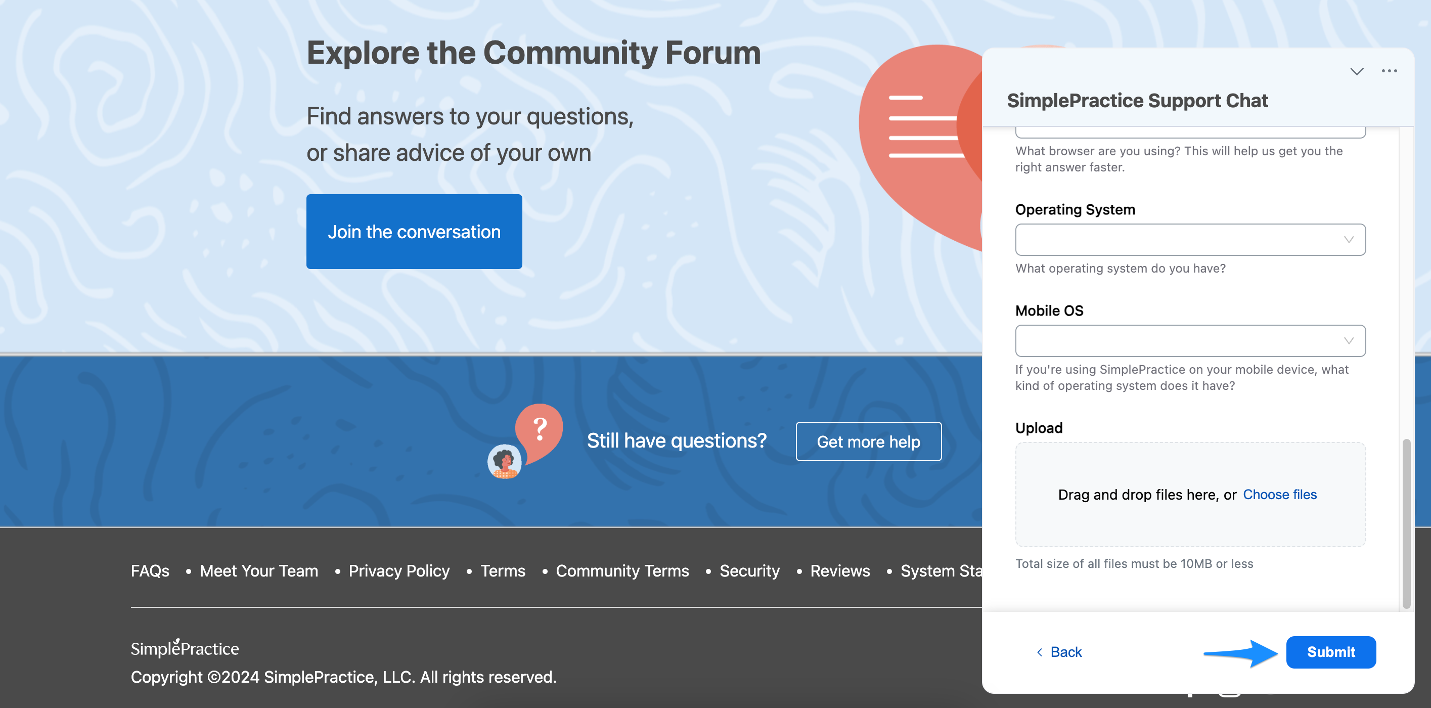 Trouble logging in to your account – SimplePractice Support