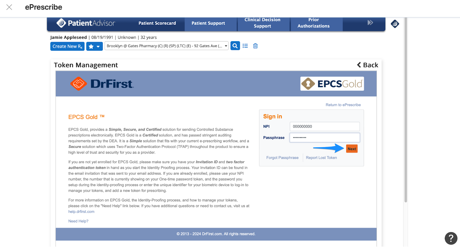 Completing EPCS registration for ePrescribe – SimplePractice Support