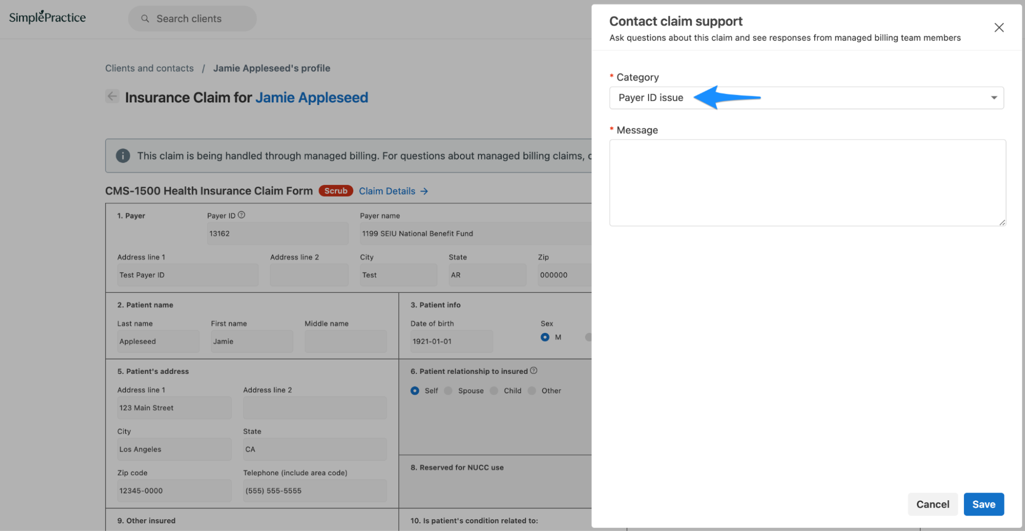 Managed billing in SimplePractice – SimplePractice Support