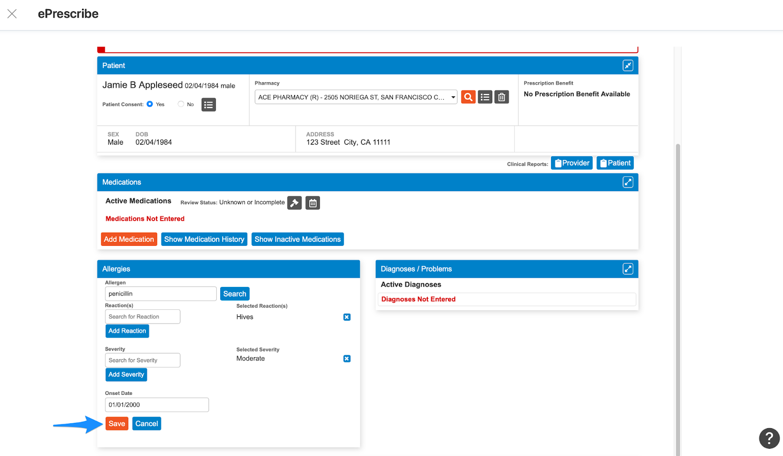 Managing a client’s medications with ePrescribe – SimplePractice Support