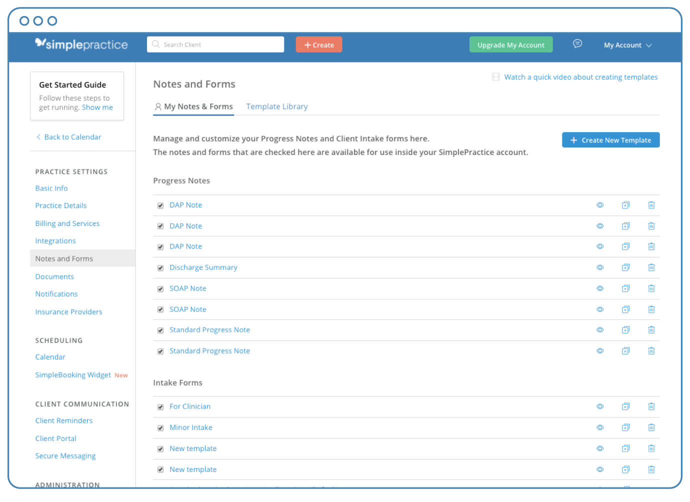How to set up the Client Portal – SimplePractice Support