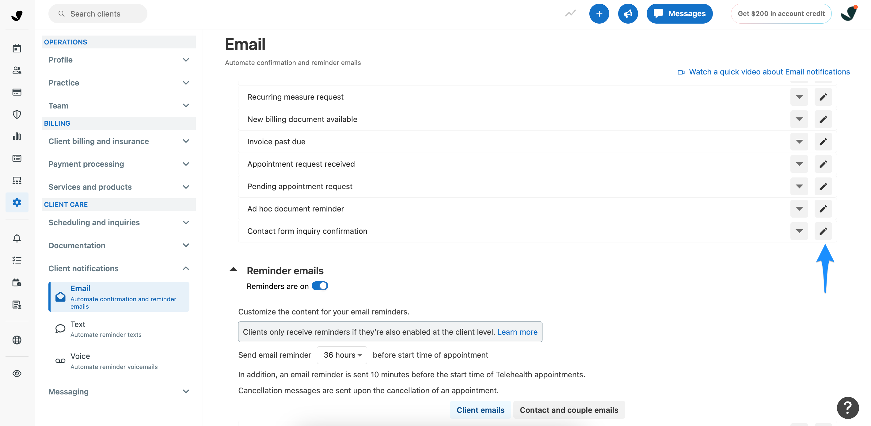 Managing the integrated contact form – SimplePractice Support