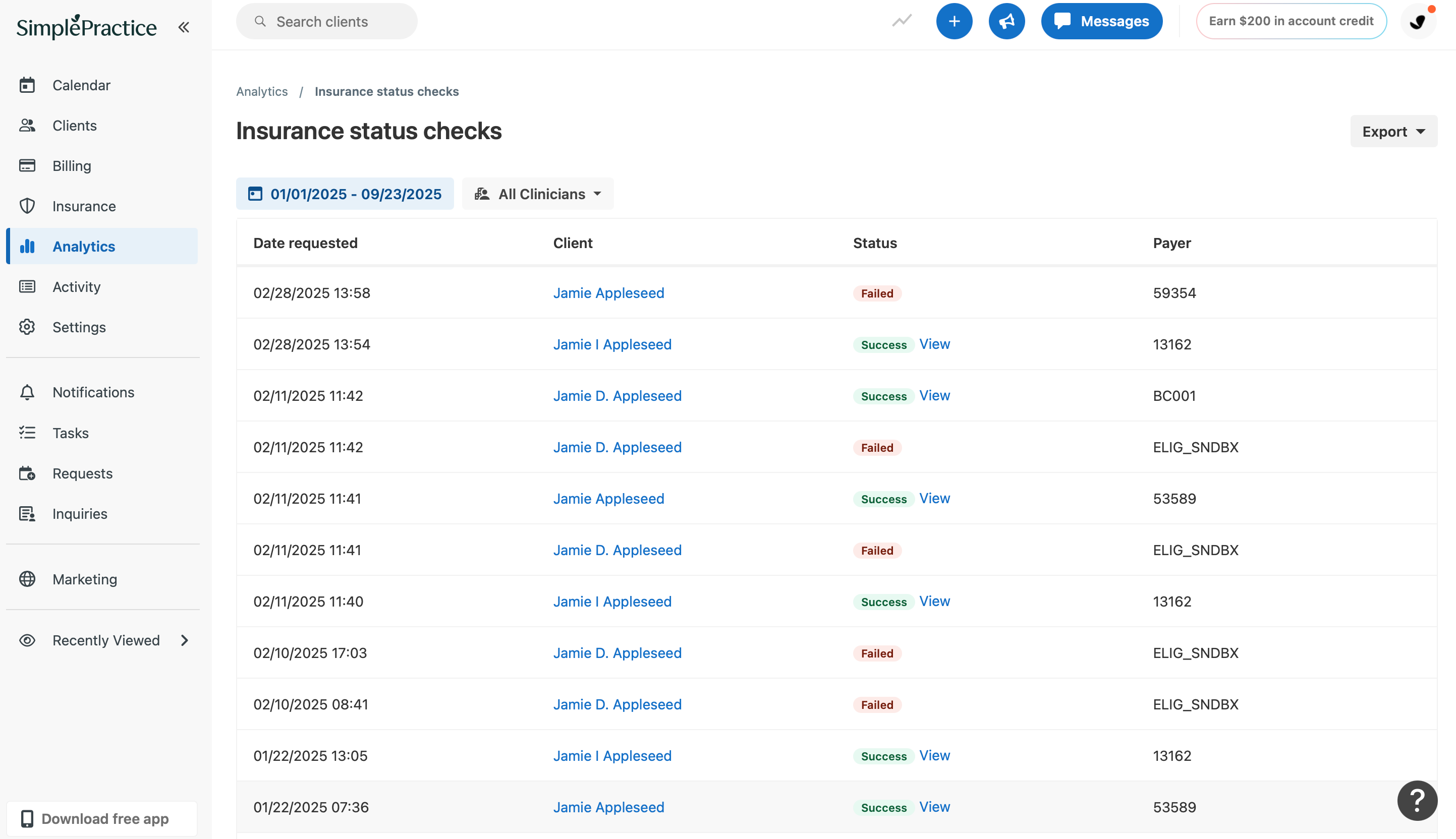 Understanding your insurance reports – SimplePractice Support