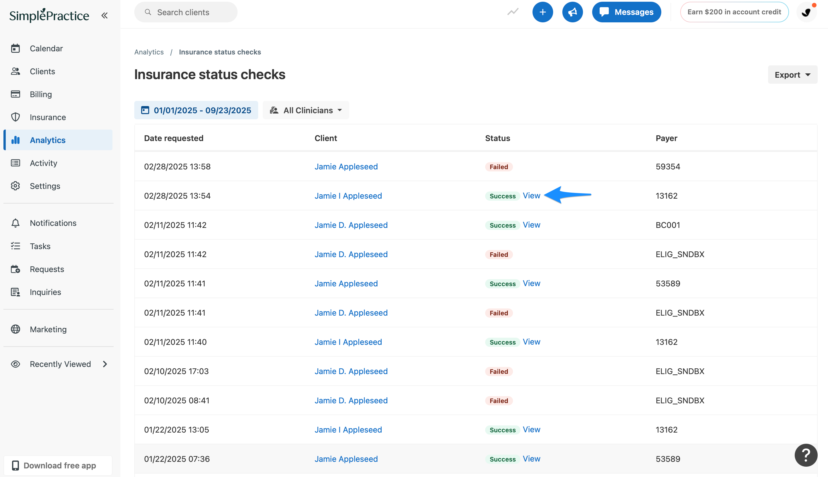 Understanding your insurance reports – SimplePractice Support
