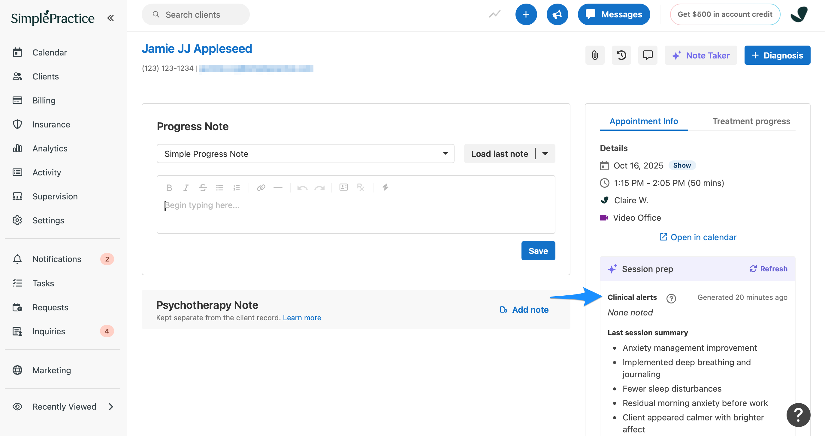 Note Taker FAQs – SimplePractice Support
