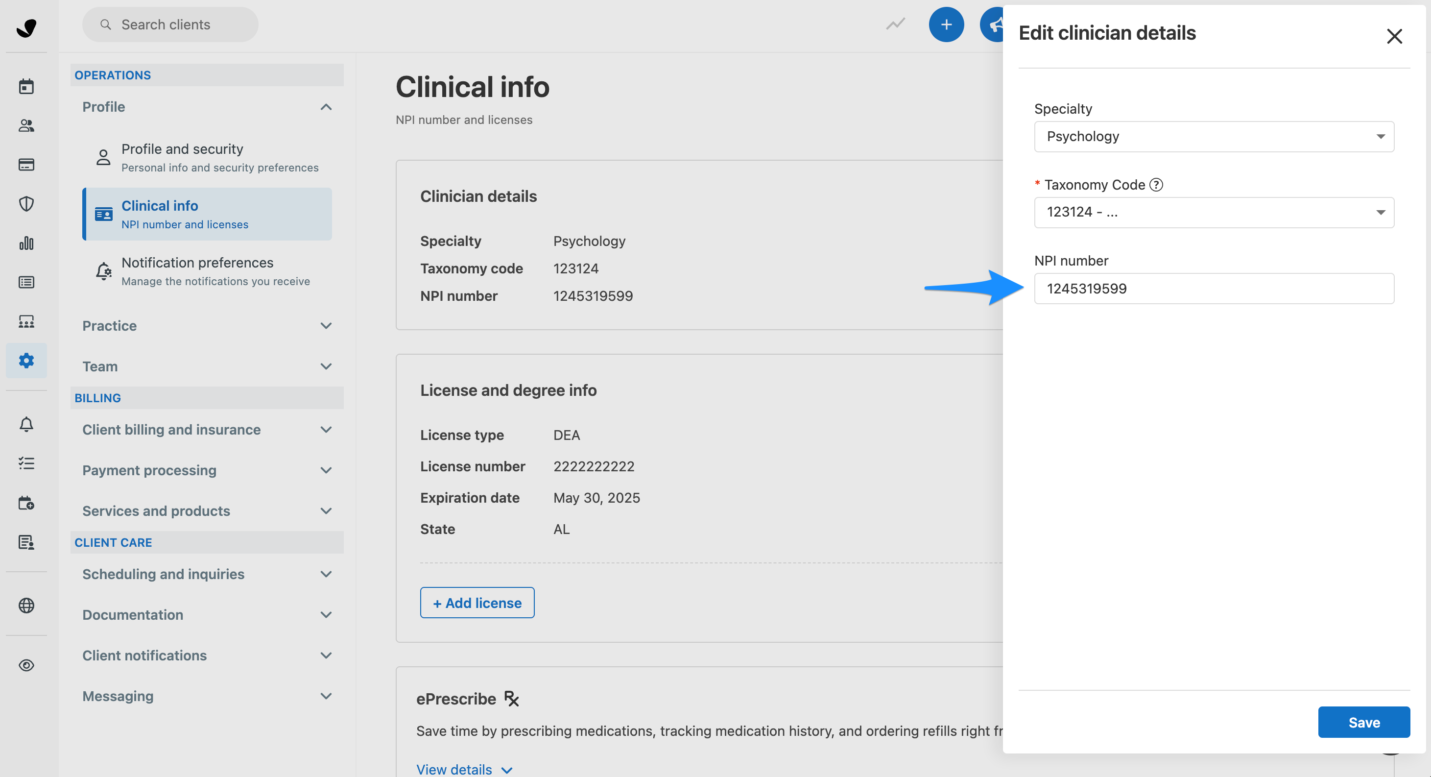 Resolving scrub errors – SimplePractice Support