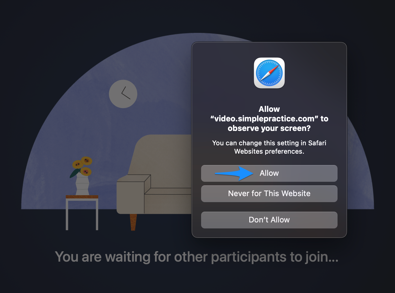 Sharing your screen during telehealth – SimplePractice Support