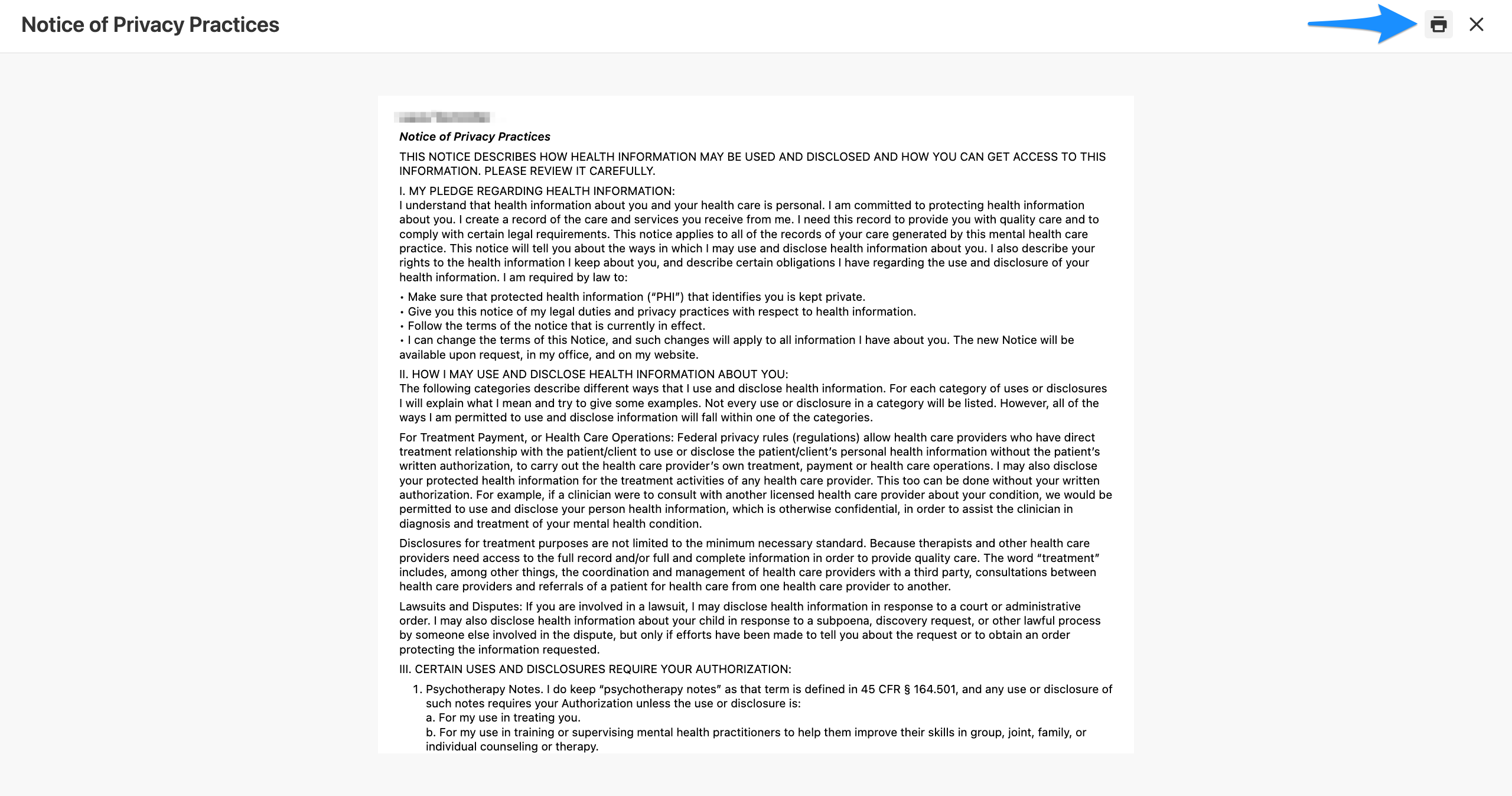 Managing consent forms – SimplePractice Support