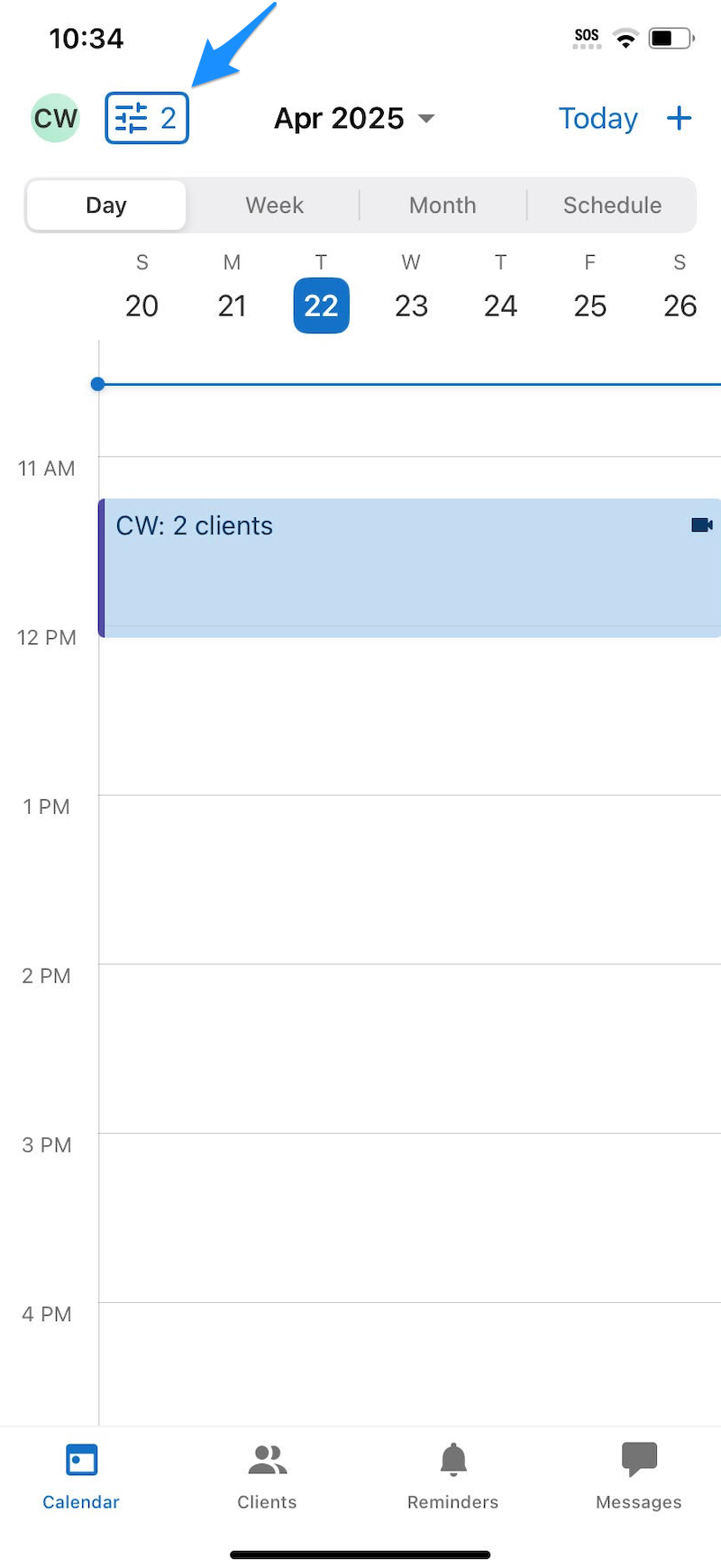 Customizing your calendar on iPhone/iPad – SimplePractice Support