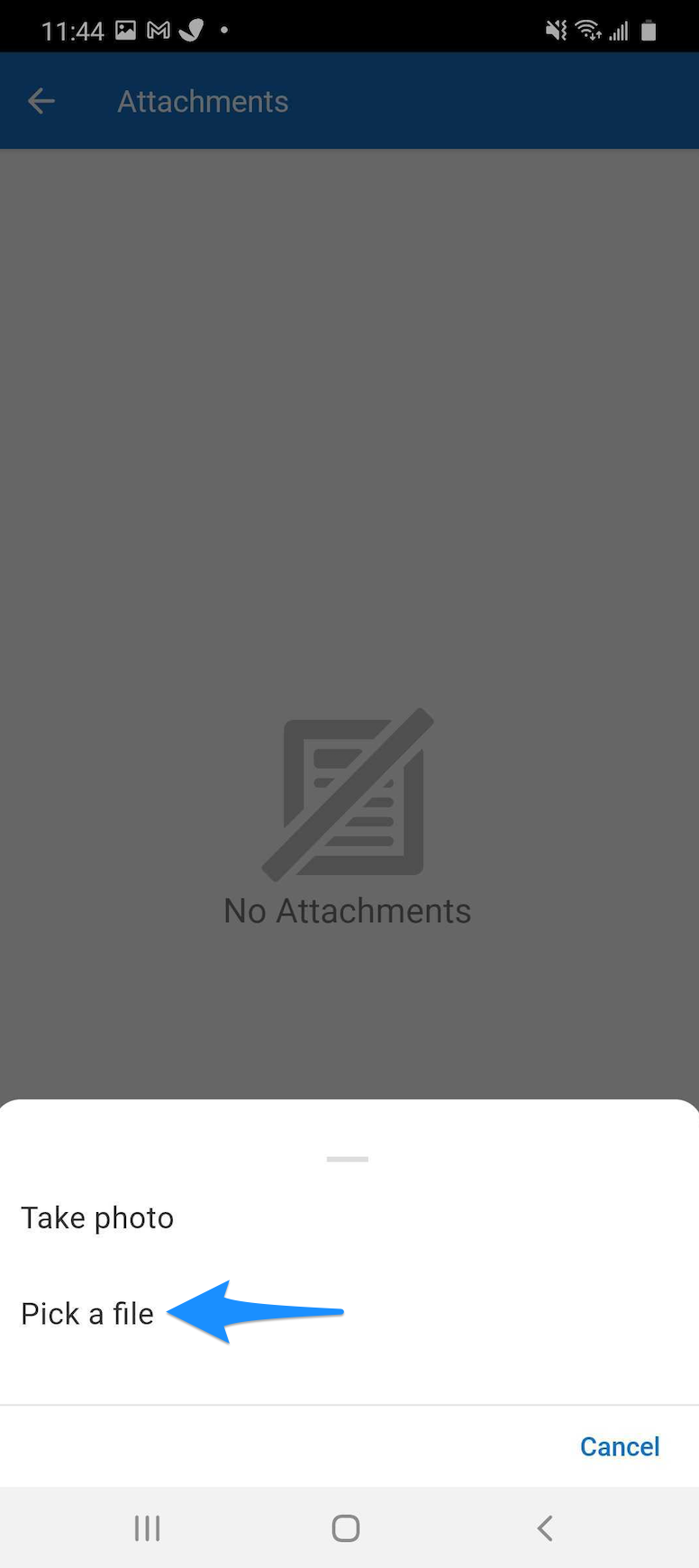 Managing documentation and files on Android – SimplePractice Support