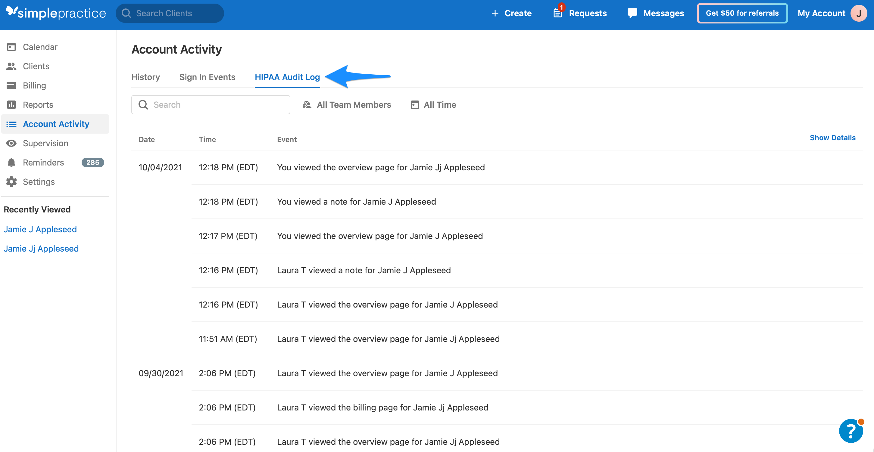 Account Activity: Tracking changes and information access in your ...