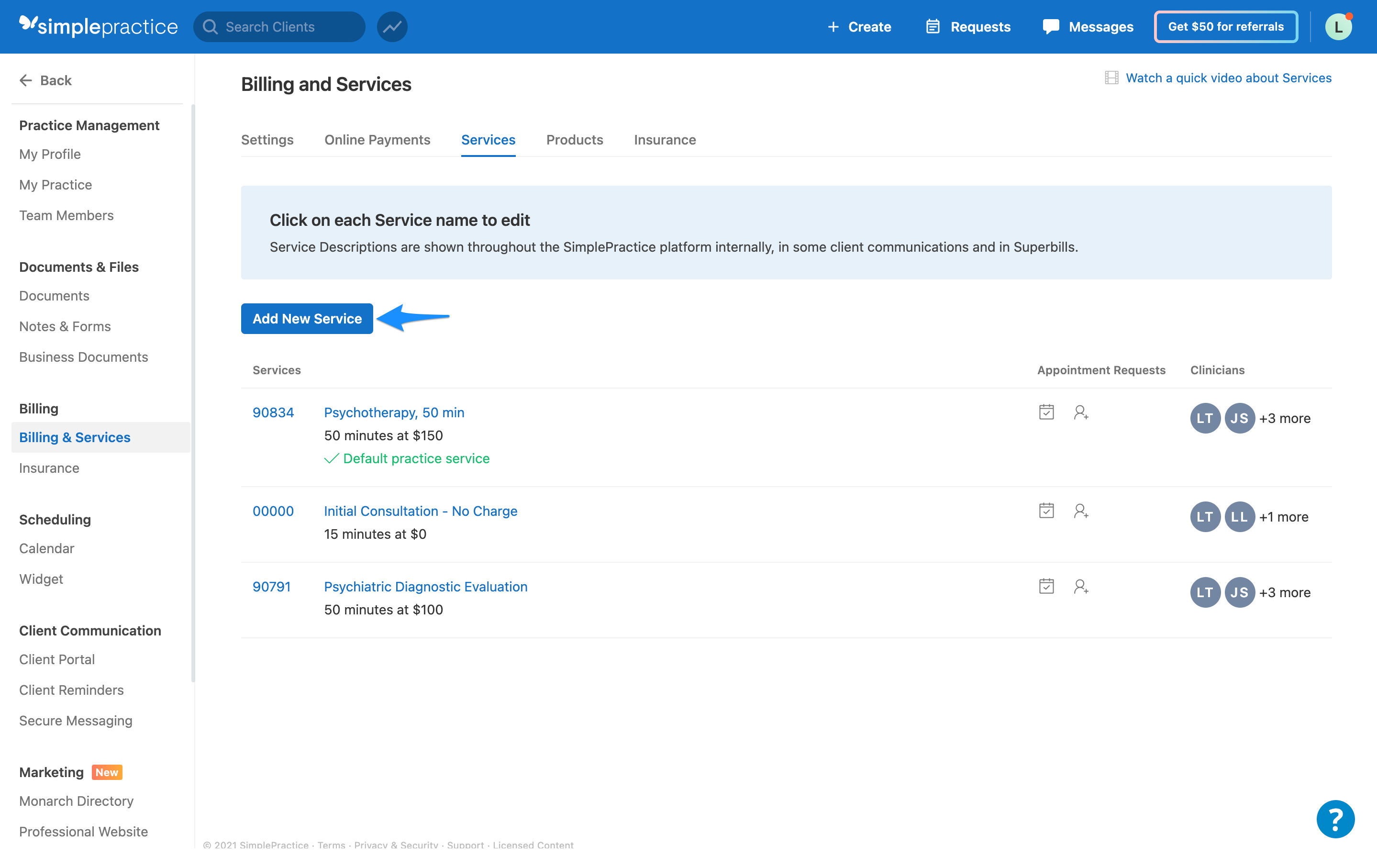 Getting started as a group practice – SimplePractice Support