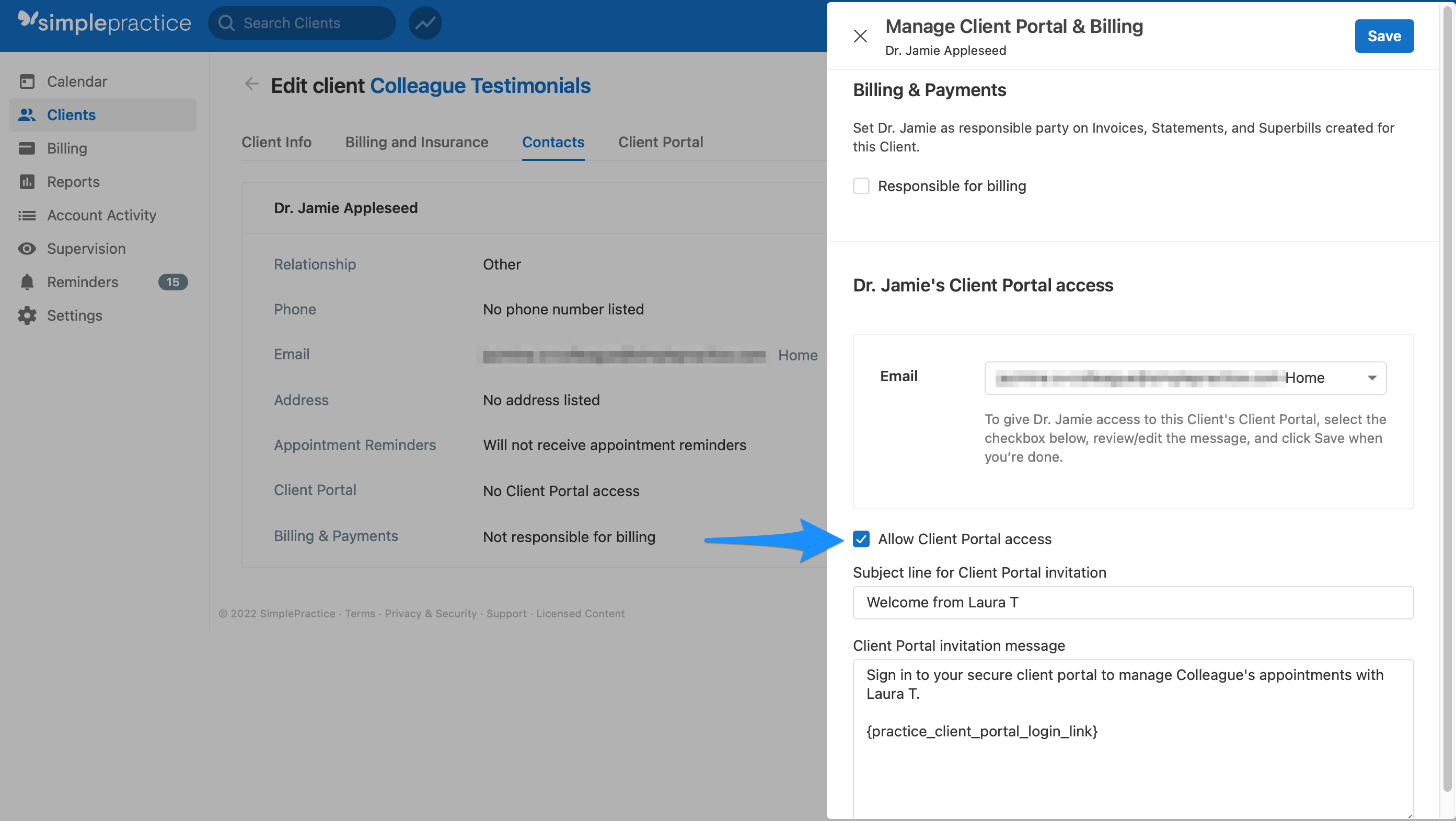 Making sure your Professional Website is compliant – SimplePractice Support
