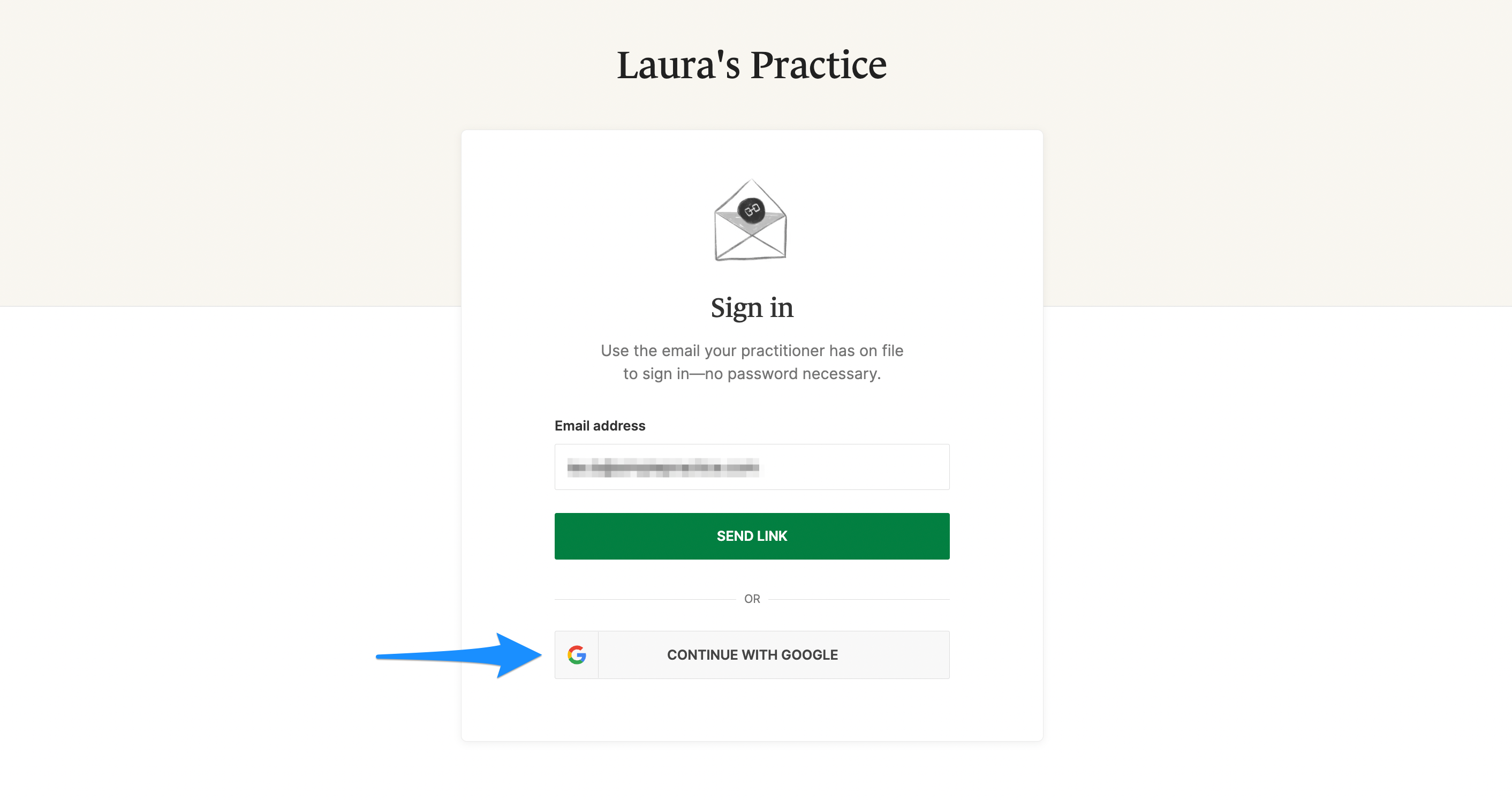 Assisting clients with signing in to the Client Portal – SimplePractice ...