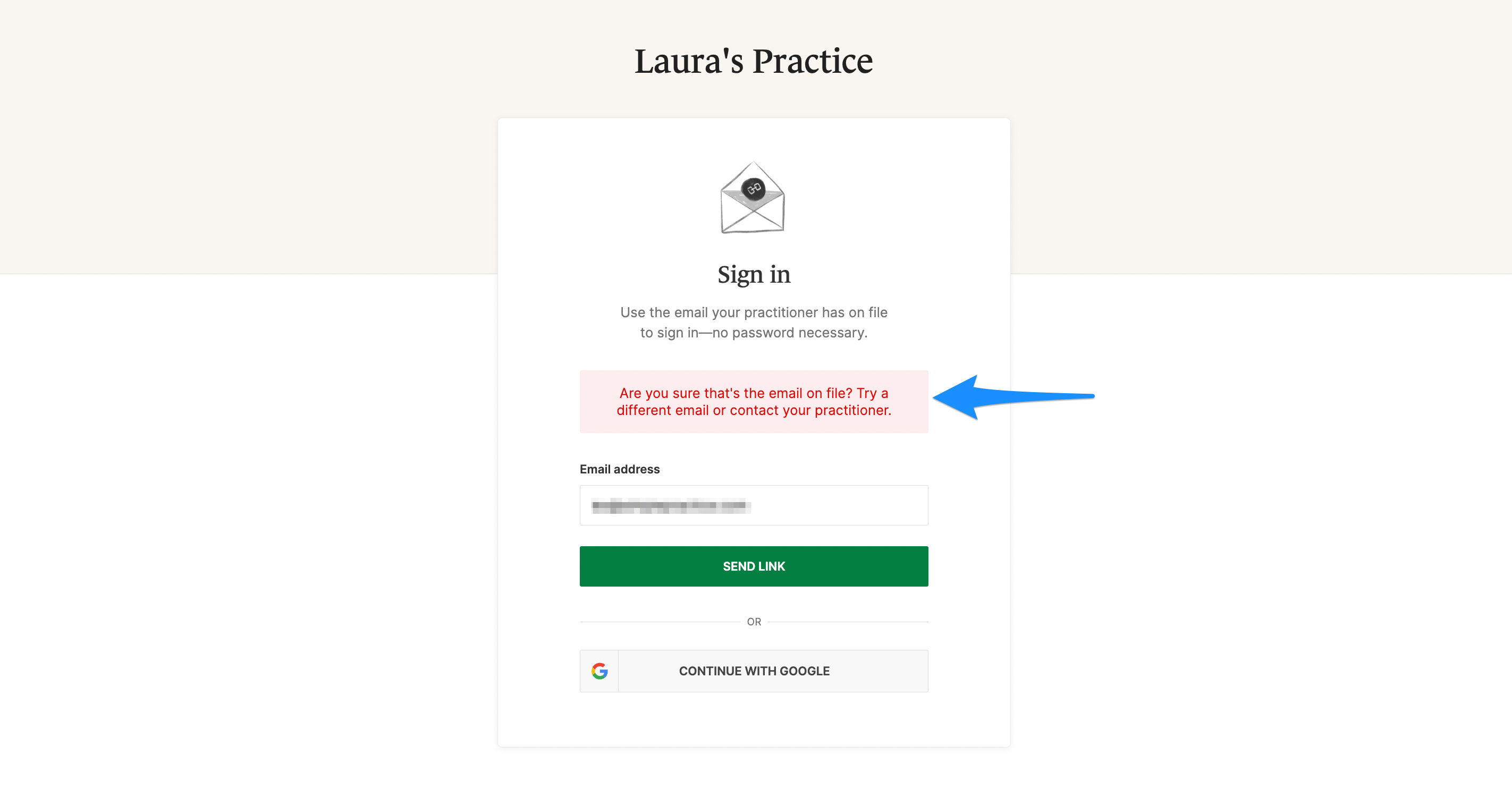 Assisting clients with signing in to the Client Portal – SimplePractice ...
