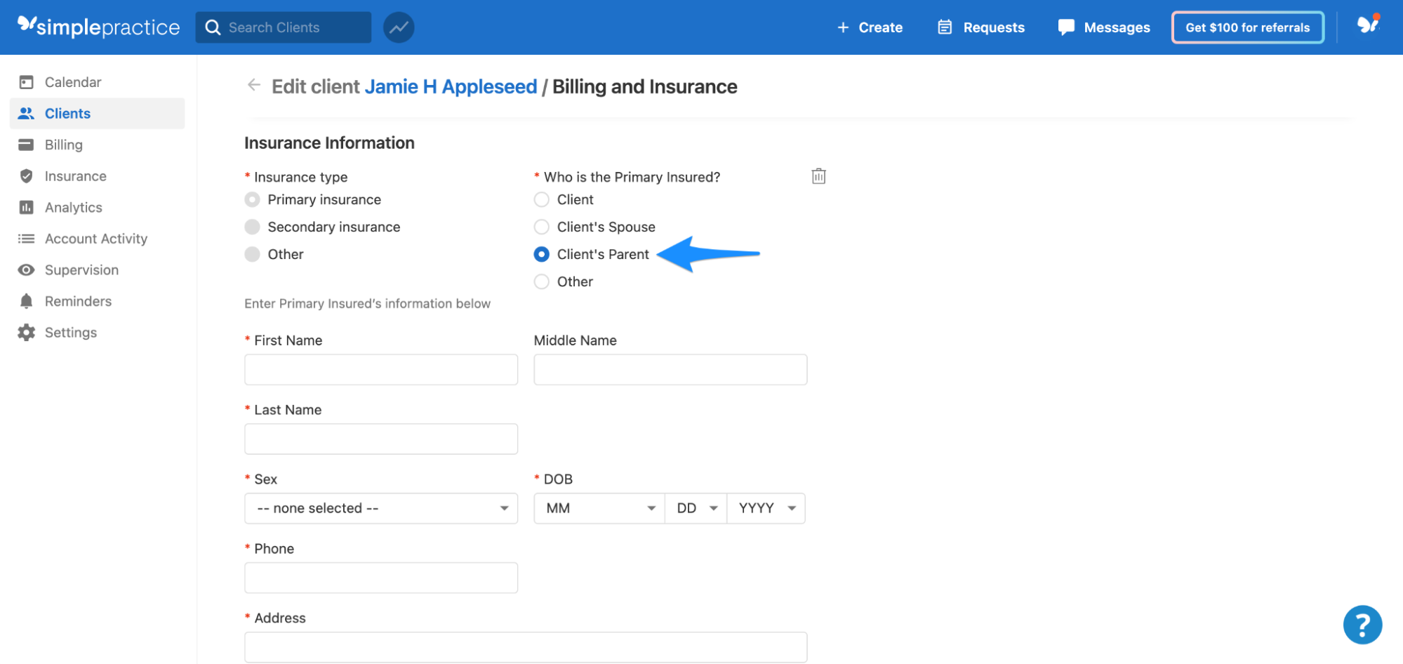 Creating superbills – SimplePractice Support