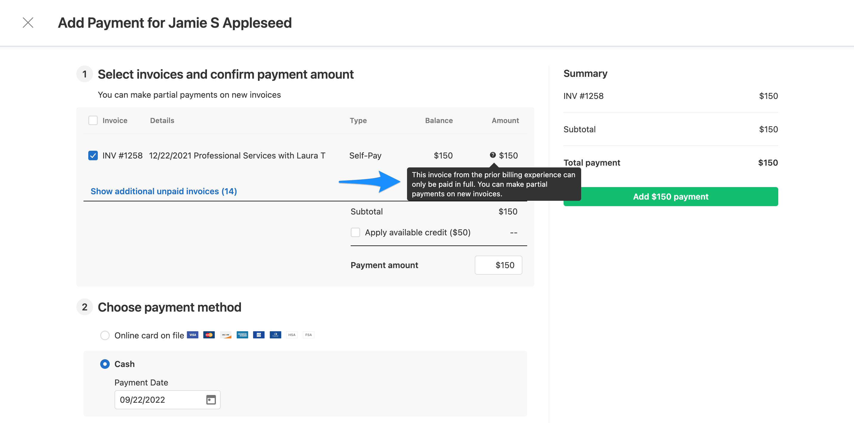 Navigating client payments – SimplePractice Support